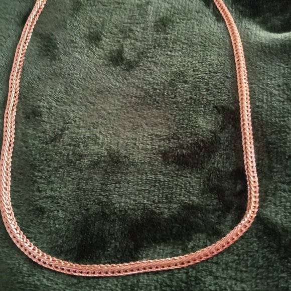 Jewelry | New Rose Gold Plated Foxtail Necklace | Poshmark